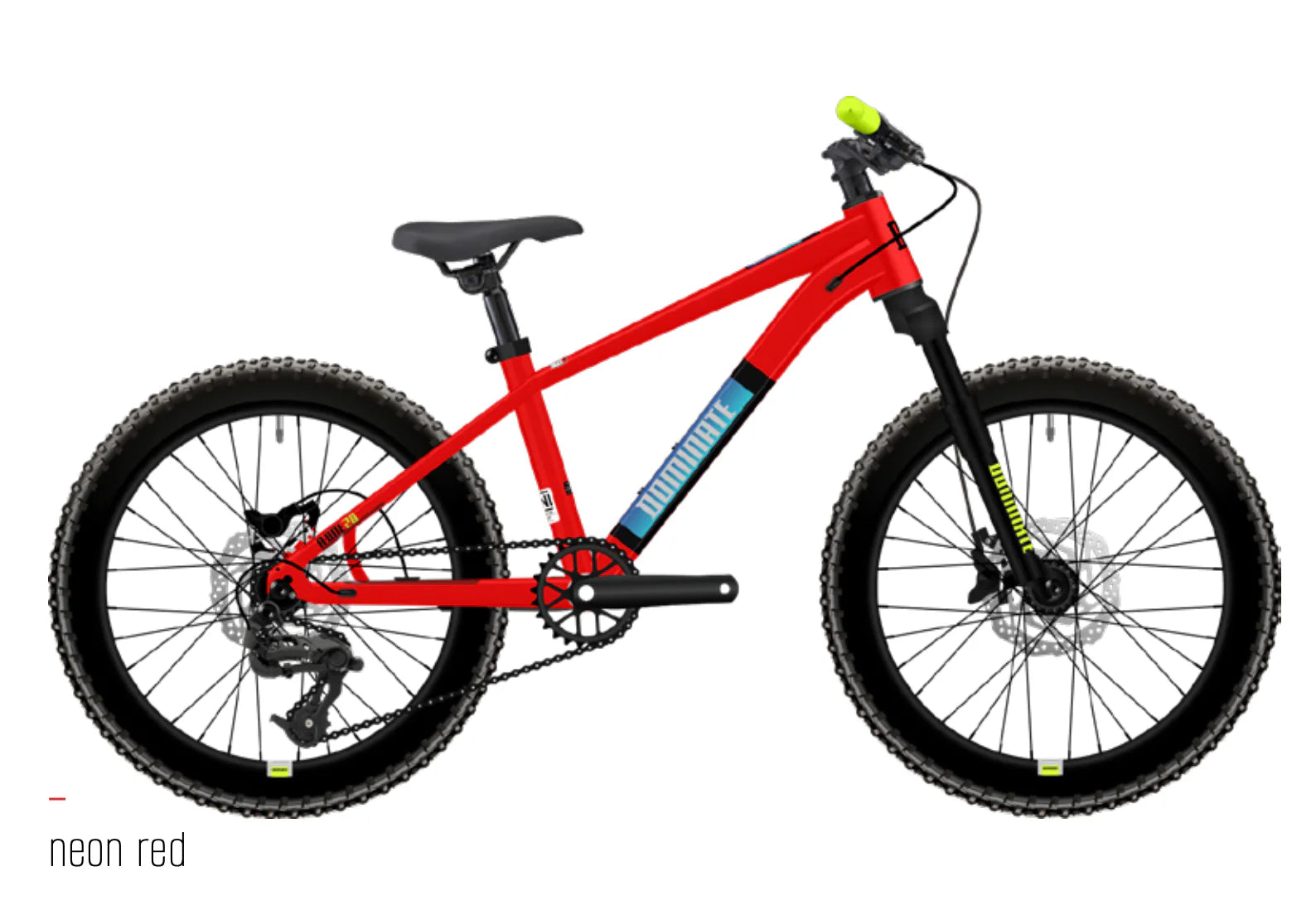 Dominate Niño Aro 20 Neon Red Bicicleta – Tienda Ride