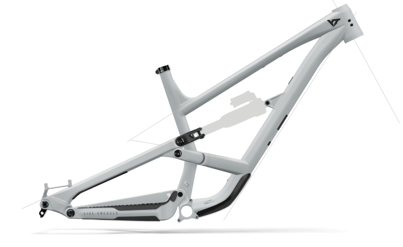 YT Capra C2 Grey Aluminio MX Cuadro Sin Shock – Tienda Ride