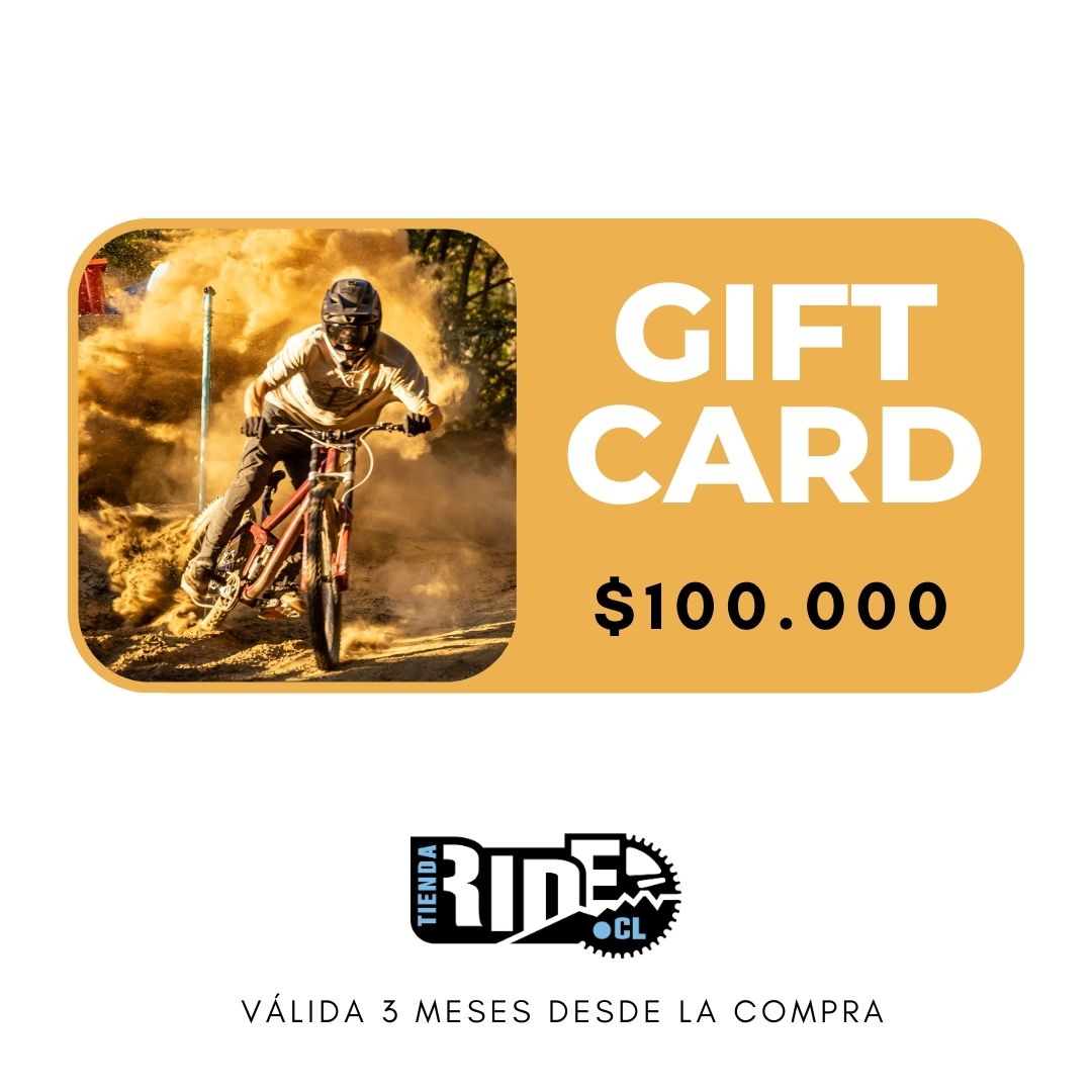 Gift Card Tienda Ride